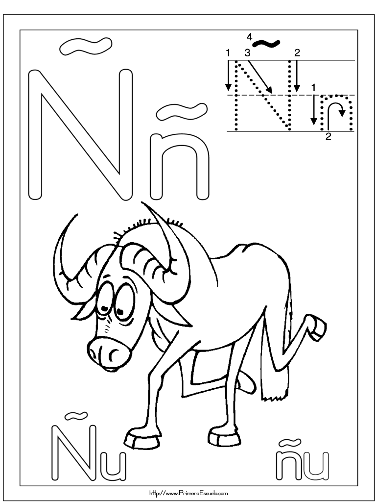 Manualidades Con La Letra N Ñ De Ñoño Seguimos Creando Con Cariño